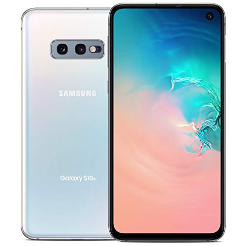 Samsung Galaxy S10e Factory Unlocked Android Cell Phone | US Version | 256GB of Storage | Fingerprint ID and Facial Recognition | Long-Lasting Battery | U.S. Warranty | Prism White