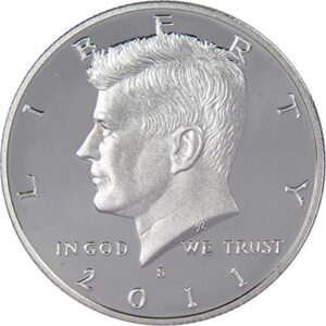 2011 s kennedy half dollar choice proof 90% silver 50c us coin collectible