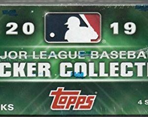 2019 Topps Baseball MLB Stickers Box (50 Packs/4 Stickers)