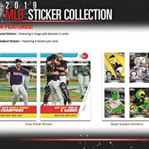 2019 Topps Baseball MLB Stickers Box (50 Packs/4 Stickers)