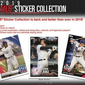 2019 Topps Baseball MLB Stickers Box (50 Packs/4 Stickers)