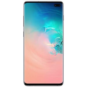 samsung galaxy s10+ factory unlocked android cell phone | us version | 1tb of storage | fingerprint id and facial recognition | long-lasting battery | ceramic white