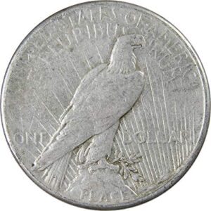 1926 S Peace Dollar F Fine 90% Silver $1 US Coin Collectible