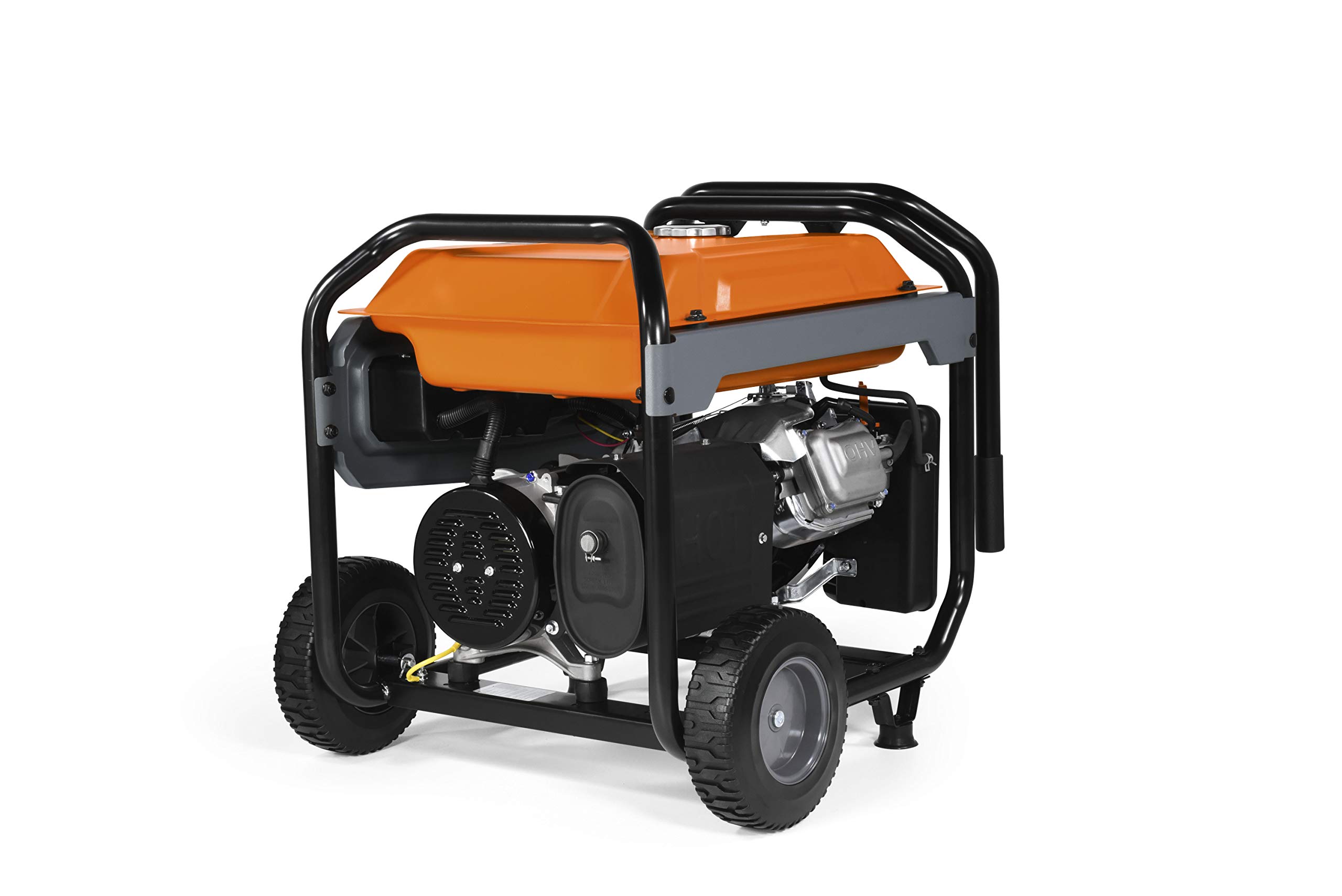 Generac 7686 GP8000E 8,000-Watt Gas-Powered Portable Generator - Electric Start - Powerrush Advanced Technology - Reliable Power for Emergencies and Recreation - 49 State Compliant