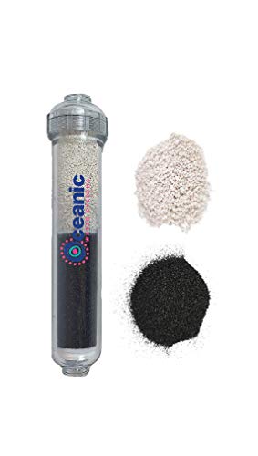 Oceanic Dual Post Carbon (GAC) & pH Alkaline Water Filter Cartridge for RO Systems