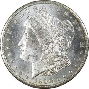 1900 o morgan dollar bu uncirculated mint state 90% silver $1 us coin