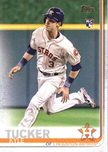 2019 topps baseball #60 kyle tucker rc rookie houston astros