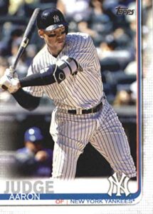 2019 topps baseball #150 aaron judge new york yankees