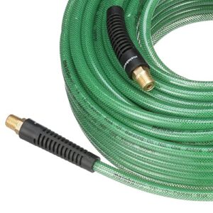 Metabo HPT Air Hose | 1/4-Inch x 100 Ft | Professional Grade Polyurethane | 300 PSI | 19413QPM, Green