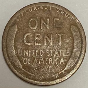 1923 P Lincoln Wheat Penny Average Circulated Good to Fine