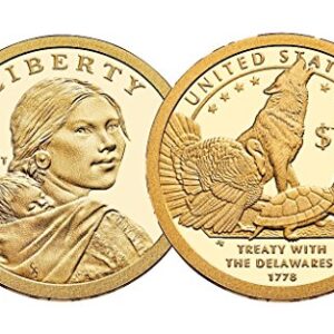 2013 P, D Native American (Sacagawea/Golden) Dollar 2 Coin Set Dollar Seller Uncirculated