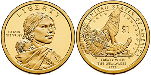 2013 P, D Native American (Sacagawea/Golden) Dollar 2 Coin Set Dollar Seller Uncirculated