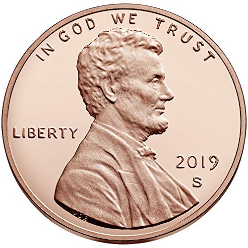 2019 Various Mint Marks Lincoln Shield 2019 S,P,D Lincoln Shield Cents S Proof and P,D Uncirculated All 3 Coins Uncirculated