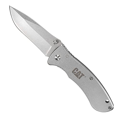 Caterpillar - 7" Folding Knife, Hand Tools, Knives/Blades - No Utility, Knives - Folding (980004) Silver