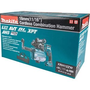 Makita XRH12ZW 18V LXT 11/16" AVT Rotary Hammer, Tool Only