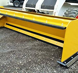 8' XP24 Pullback Skid Steer Snow Pusher