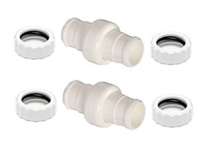 atie 360 pool cleaner hose swivel 9-100-3002 & hose nut 9-100-3109 combo kit for zodiac polaris 360 pool cleaner hose swivel 9-100-3002 and hose nut 9-100-3109 (2 pack)