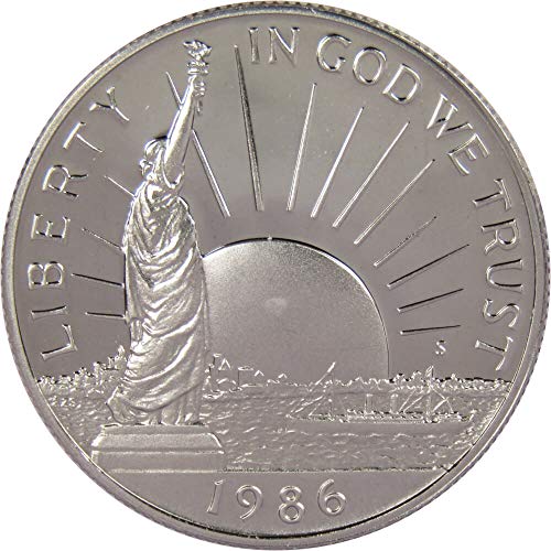 Statue of Liberty Commemorative 1986 S Clad Half Dollar Proof 50c Coin