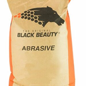 BLACK BEAUTY Abrasive Blast Media Extra Fine Abrasive 30/60 Mesh Size for use in Sandblast Cabinet - 75 LBS