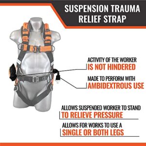 Malta Dynamics Suspension Trauma Relief Strap for Safety Harness Fall