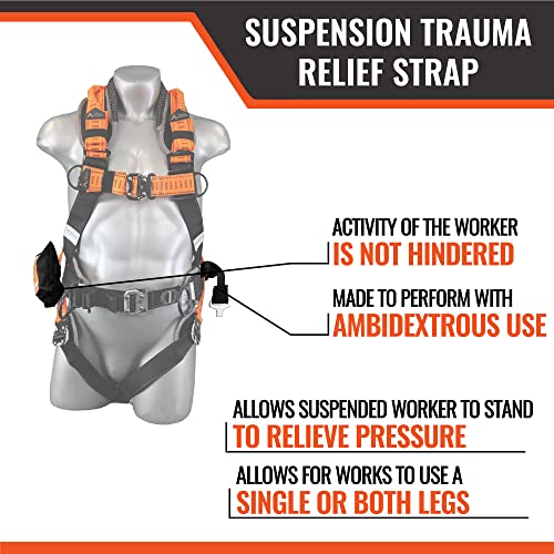 Malta Dynamics Suspension Trauma Relief Strap for Safety Harness Fall