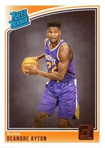 2018-19 panini donruss basketball #157 deandre ayton rookie card - rated rookie