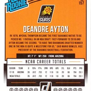 2018-19 Panini Donruss Basketball #157 Deandre Ayton Rookie Card - Rated Rookie