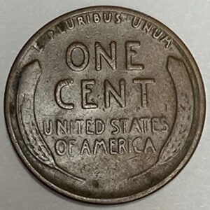 1938 S Lincoln Wheat Penny Average Circulated Good to Fine