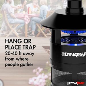 DynaTrap DT160SR Mosquito & Flying Insect Trap – Kills Mosquitoes, Flies, Wasps, Gnats, & Other Flying Insects – Protects up to 1/4 Acre