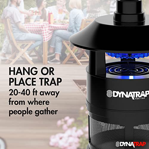 DynaTrap DT160SR Mosquito & Flying Insect Trap – Kills Mosquitoes, Flies, Wasps, Gnats, & Other Flying Insects – Protects up to 1/4 Acre