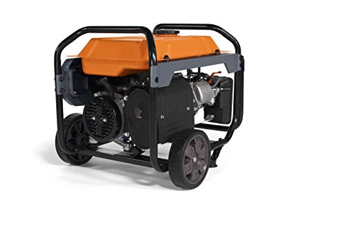 Generac 7678 GP3600 3,600-Watt Portable Generator 50-State / CARB Compliant for Reliable Power Anywhere, 24" W x 22.5" D x 21.3 H, Orange/Black