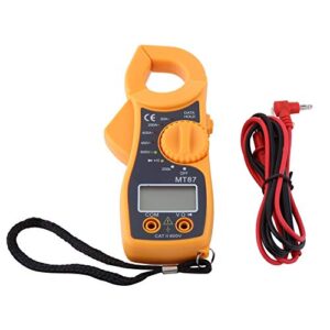 digital clamp multimeter ac dc voltmeter ammeter ohmmeter volt tester lcd meter pocket digital multi tester