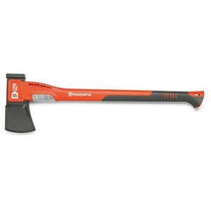 husqvarna 28 in. steel splitting axe with fiberglass handle