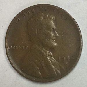 1944 S Lincoln Wheat Penny Average Circulated Good to Fine