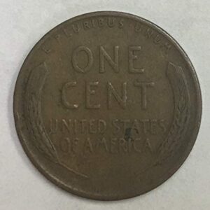 1944 S Lincoln Wheat Penny Average Circulated Good to Fine