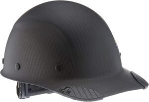 dax cap style safety hard hat new & improved 6 pt. adjustable ratchet suspension