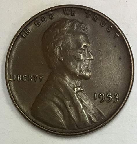 1953 P Lincoln Wheat Penny Average Circulated Good to Fine