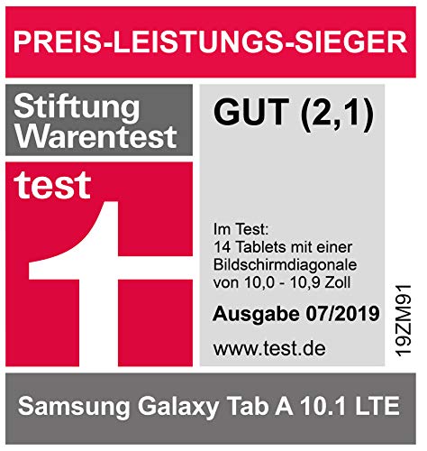 SAMSUNG Galaxy Tab A (2019,4G/LTE) SM-T515 32GB 10.1" Factory Unlocked Wi-Fi + 4G/LTE Tablet - International Version (Gold)