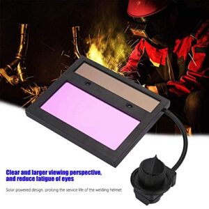 Solar Auto Darkening Welding Lens Panel Welding Helmet Mask Automation Filter Shade Eyes Goggles (TX500C)