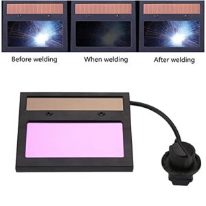 Solar Auto Darkening Welding Lens Panel Welding Helmet Mask Automation Filter Shade Eyes Goggles (TX500C)