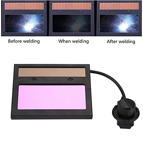 Solar Auto Darkening Welding Lens Panel Welding Helmet Mask Automation Filter Shade Eyes Goggles (TX500C)