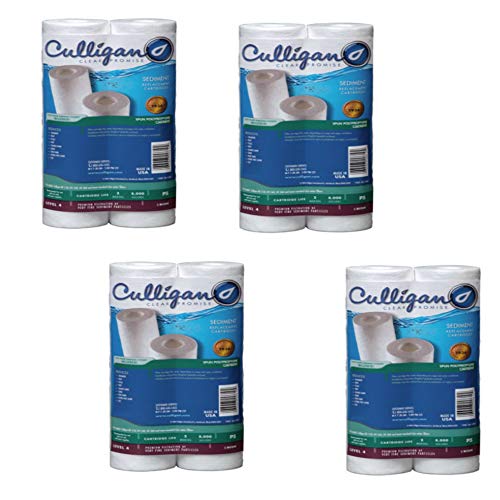 Culligan P5A P5 Whole House Premium Water Filter, 8,000 Gallons, 2/Pack White, 4 Pack