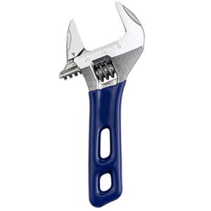 ainuosen wide opening stubby adjustable wrench spanner with short handle 4 inch chrome vanadium steel forged