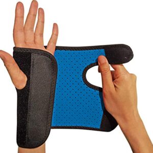 RiptGear Carpal Tunnel Wrist Brace Support - Adjustable Wrist Brace for Women and Men - Hand & Wrist Splint Compression Support for Tendonitis Wrist Brace for Carpal Tunnel - Left Hand