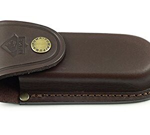 Puma German Brown Leather Belt Pouch/Sheath for Folding Knives