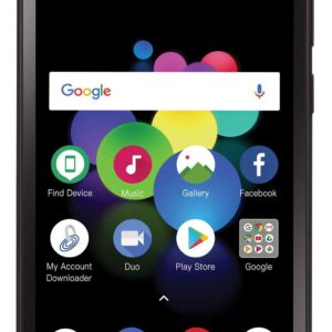 TracFone Carrier-Locked ZTE Blade T2 Lite 4G LTE Prepaid Smartphone - Black - 16GB - Sim Card Included - CDMA