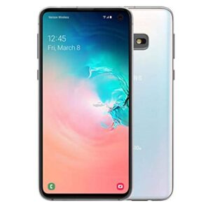 samsung galaxy cellphone - s10e - white - verizon - 128gb