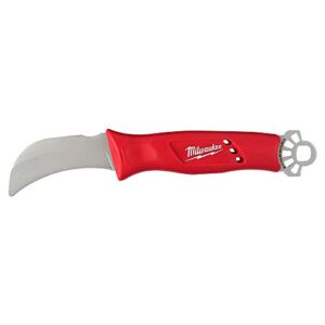 milwaukee lineman's hawkbill knife with