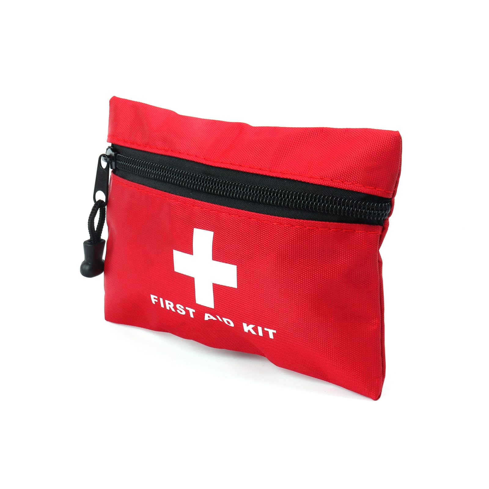 PAXLAMB Red First Aid Bag Empty First Aid Kit Empty Waterproof First Aid Pouch Small Mini for First Aid Kits Pack Emergency Hiking Backpacking Camping Travel Car Cycling (Red, 6x4.3Inch)