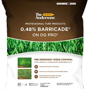 The Andersons Barricade Professional-Grade Granular Pre-Emergent Weed Control - Covers up to 5,800 sq ft (18 lb)